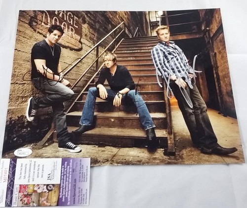 RASCAL FLATTS SIGNED 11X14 PHOTO AUTOGRAPHED AUTHENTIC COA JSA M01401 ...