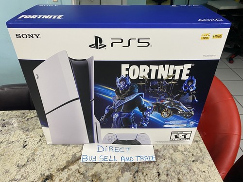 Sony 1000045133 PlayStation 5 Slim Console - Fortnite Cobalt Star ...