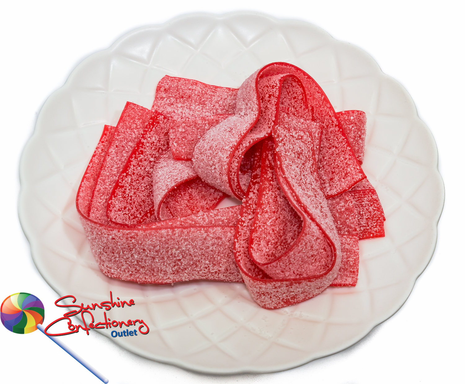 STRAWBERRY SOUR STRAP LOLLIES - 1.2KG - FINI sour straps | eBay Australia