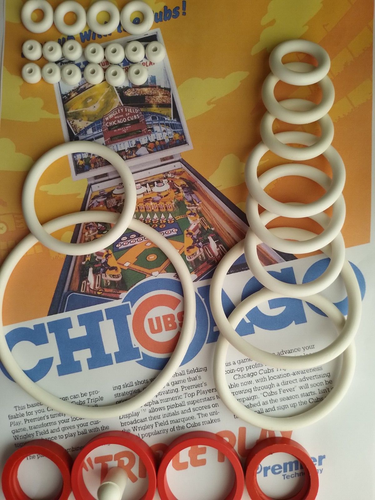 FLIPPER GOTTLIEB- CHICAGO CUBS TRIPLE PLAY-KIT ELASTIQUES CAOUTCHOUC | eBay
