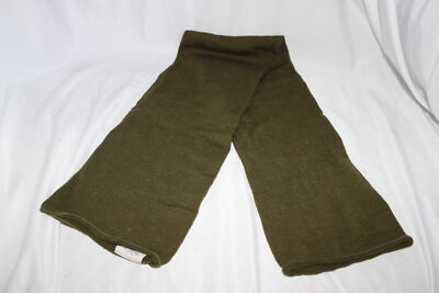 US Military Issue Wool Scarf Neckwear Warm Surplus 100% Wool Olive ...