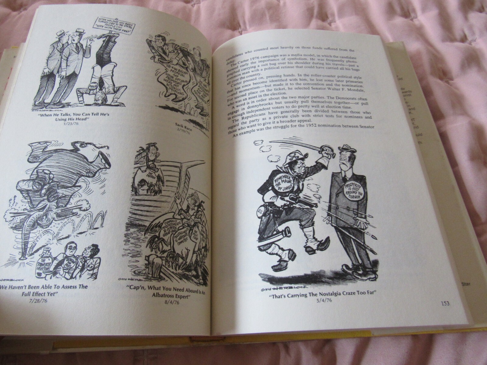 Herblock on All Fronts-Texts and Cartoons by Herbert Block-1980-HC ...