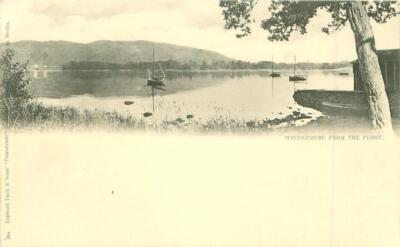 Windermere Westmorland Windermere From The Ferry England OLD PHOTO ...