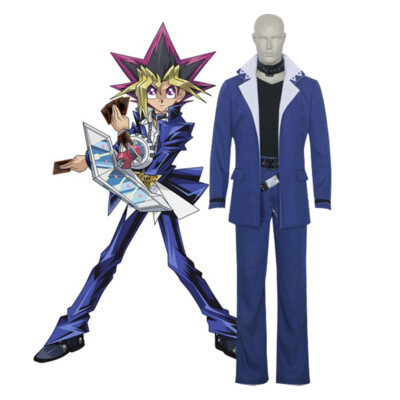 Yugi Yuugi Mutou Yugi Muto Domino School Uniform Cosplay Costume C012 ...
