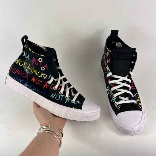 Converse untitled hi not a Chuck mens size 10.5 multi rainbow athletic ...