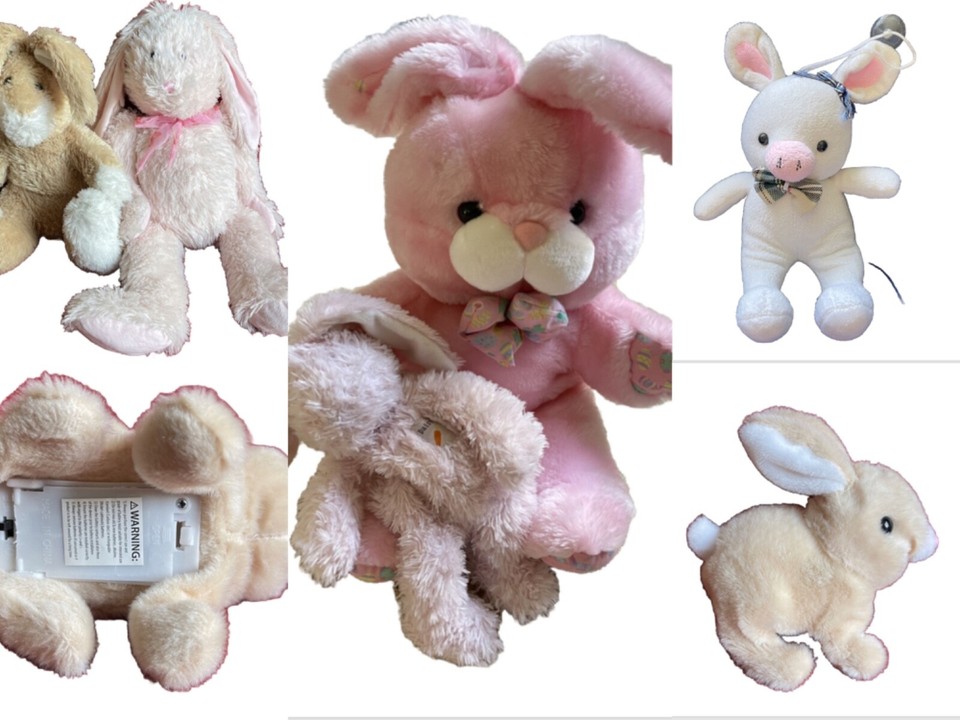 Lot 62 Plush TY Beanie Boo Farm Stuff Animals SERTA Lamb Sheep Pig ...