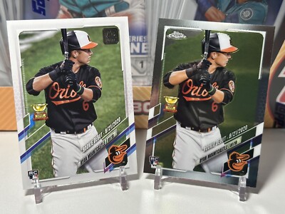 2021 Topps Chrome Update Rookie Debut USC39 & US265 Ryan Mountcastle RC ...