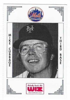 MIKE CUBBAGE 1991 METS THE WIZ # 89 NEW YORK METS FREE SHIPPING | eBay