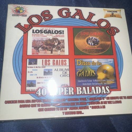 Los Galos - 40 Super Balatas 2 CD Compilation Disk Sealed And NEW | eBay