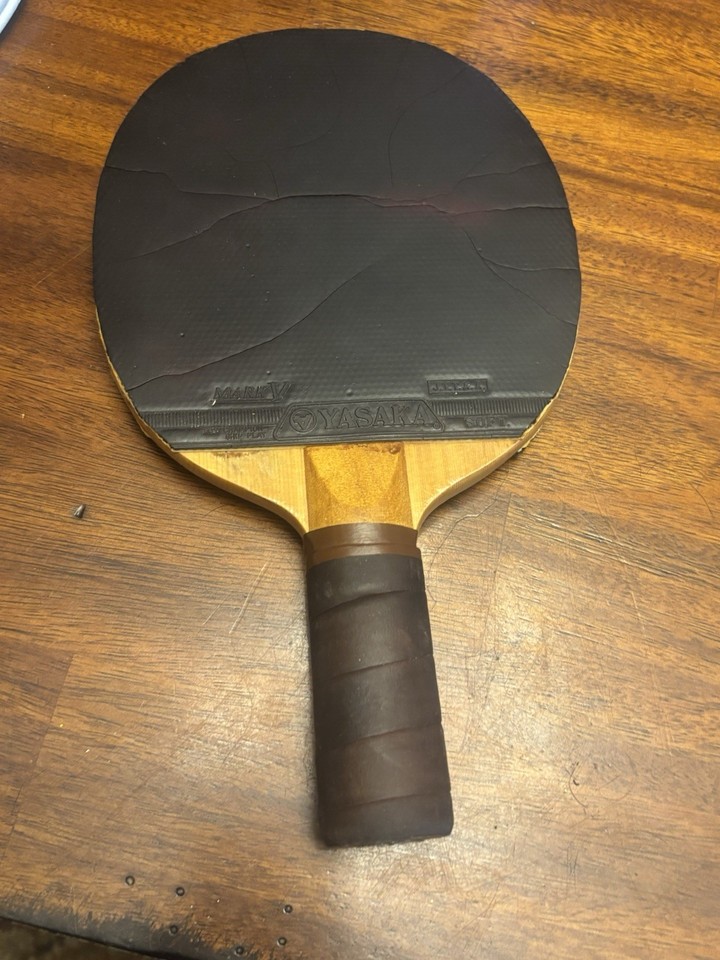 Yasaka Racket Mark V Table Tennis & Ping Pong Blade Vintage Butterfly ...