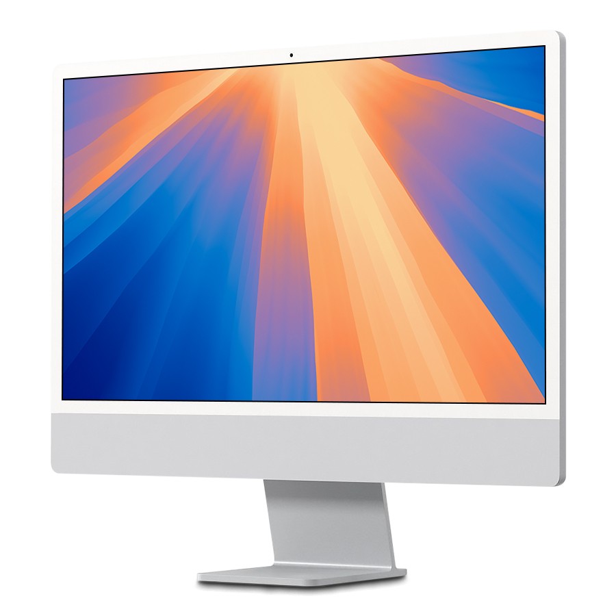 New 2021 Apple M1 iMac 24" 3.20GHz/16GB/1TB SSD/8-Core GPU (Silver ...
