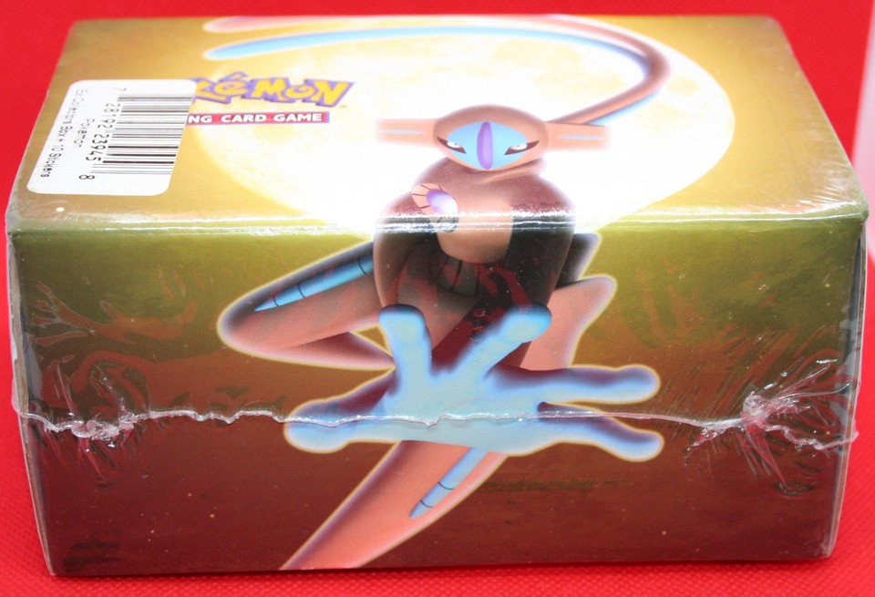 DEOXYS STICKER BOX Pokemon 2005 Ex Deoxys Collector's Box Includes 100 ...