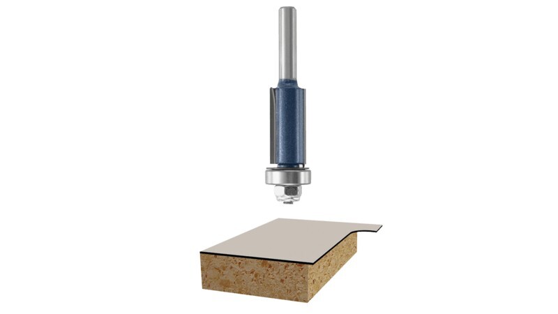 Bosch Tool 85210m Overhang Cut off Bit 1/4 Shank. With Ball Bearing 2 ...