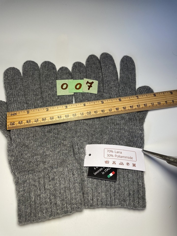 Winter wool gloves (angora, cashmere, natural wool). Made in Italy | eBay