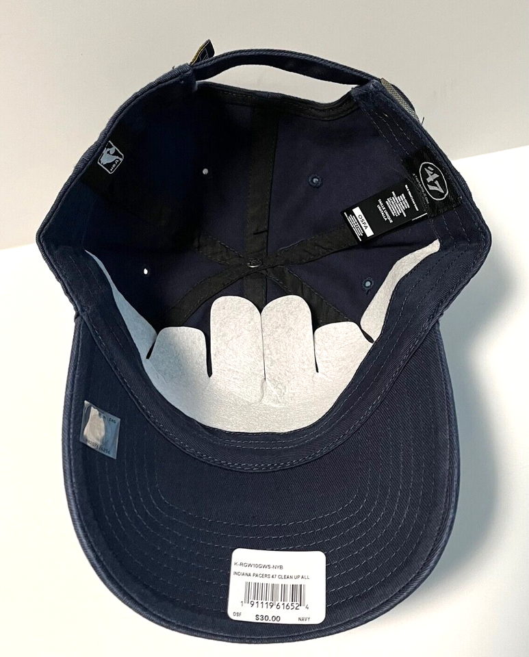 Indiana Pacers Hat NBA Basketball 47 Adjustable Strapback 🏀 Blue Navy 🏀 ...