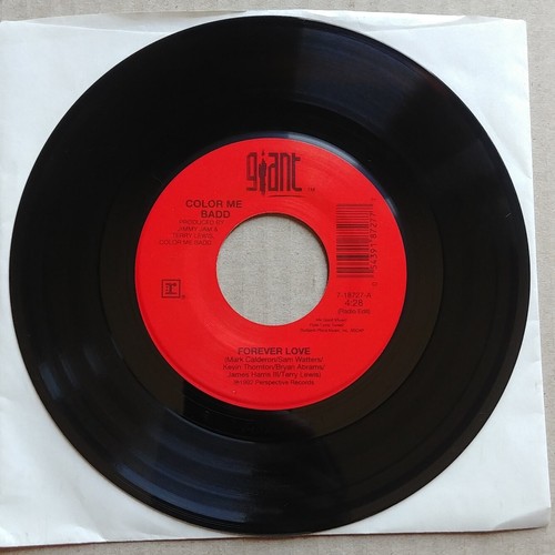 COLOR ME BADD Forever Love 45 7" HIP HOP SWING RAP Record Vinyl 1992 | eBay