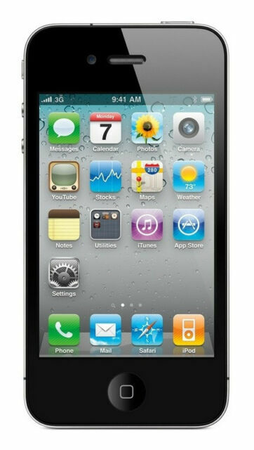 Apple iPhone 4 - 32 GB - Black (Total Wireless) for sale online | eBay