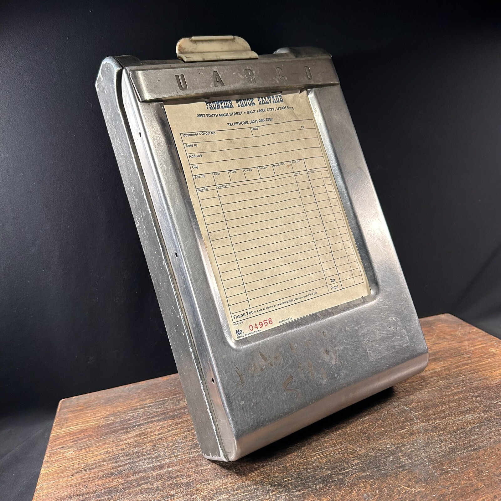 Vintage UARCO Recorder Cash Register Receipt Machine PRIORITY MAIL | eBay