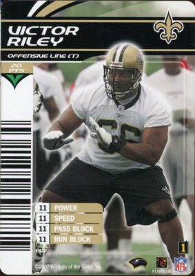 2003 NFL Showdown VICTOR RILEY SAINTS #144 | eBay