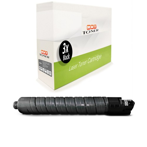 3x MWT Cartridge Black for Ricoh MPC5502A MPC5502AD MPC5502spdf Black | eBay