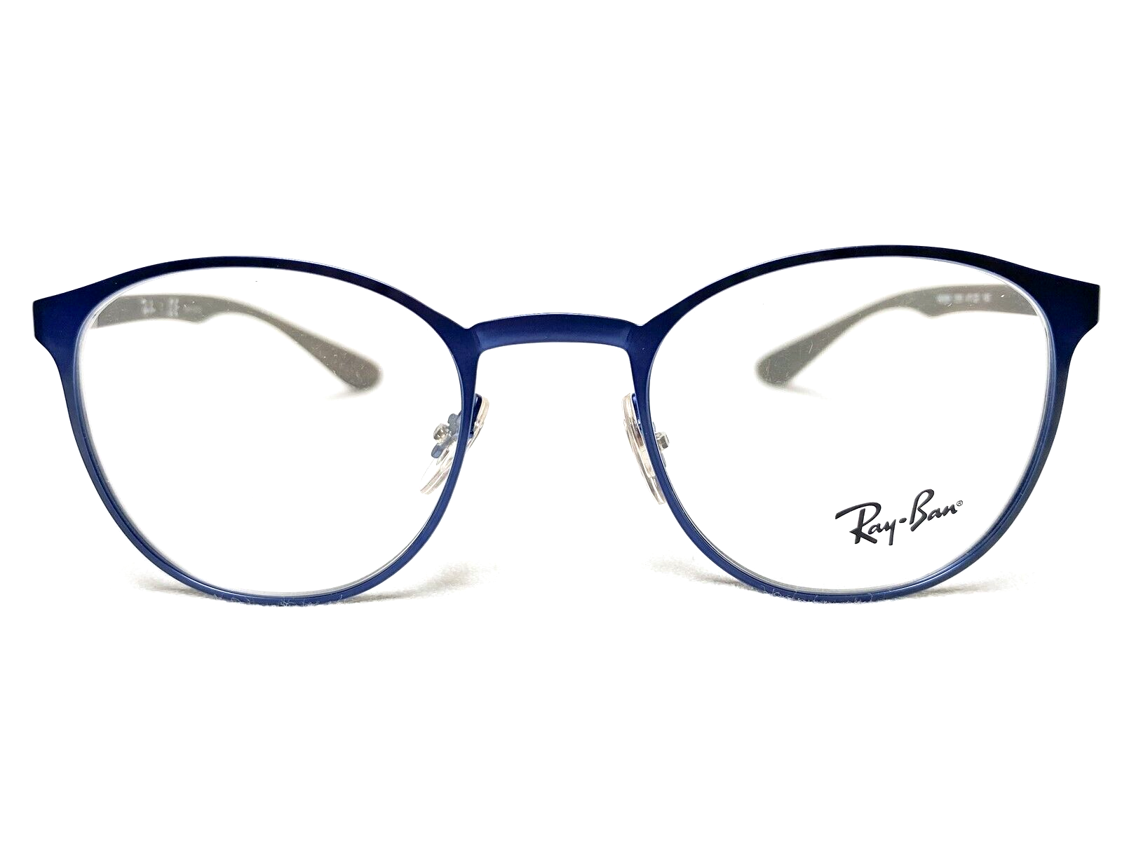 NEW Ray Ban RB6355 2510 Unisex Matte Dark Blue Square Eyeglasses Frames ...