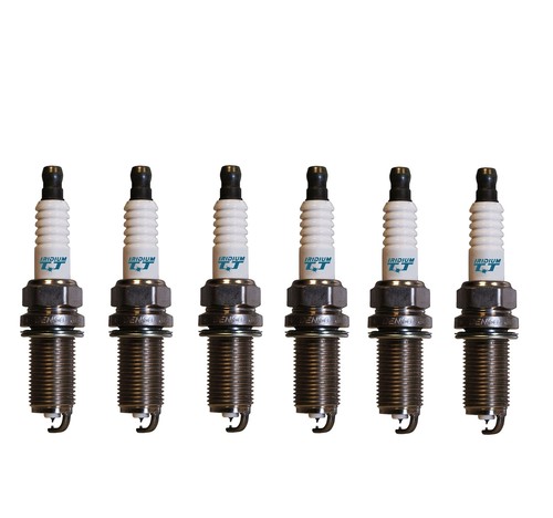 For Dodge Infiniti Kia Toyota Set of 6 Denso 4703 Spark Plugs Iridium ...