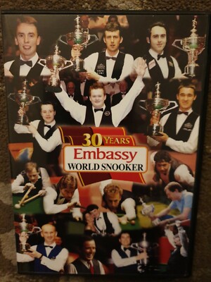 30 YEARS EMBASSY WORLD SNOOKER CHAMPIONSHIP 1976 - 2005 DVD NOT AVAIL ...