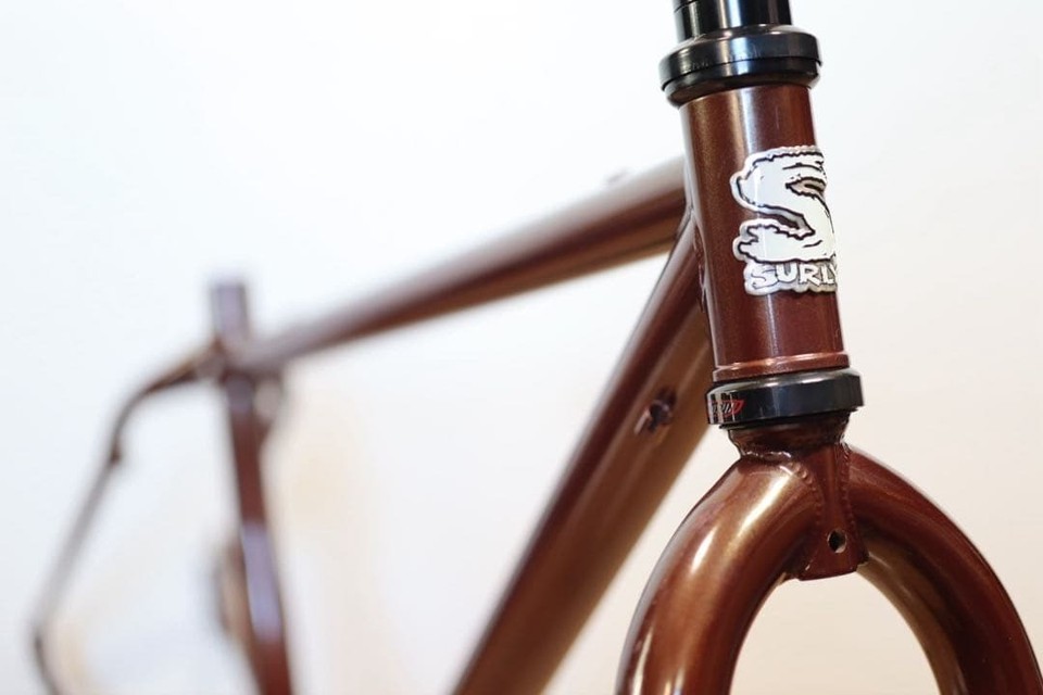 Surly Karate Monkey Blue Lug Custom MTB Frameset 27.5 29er Steel Road ...