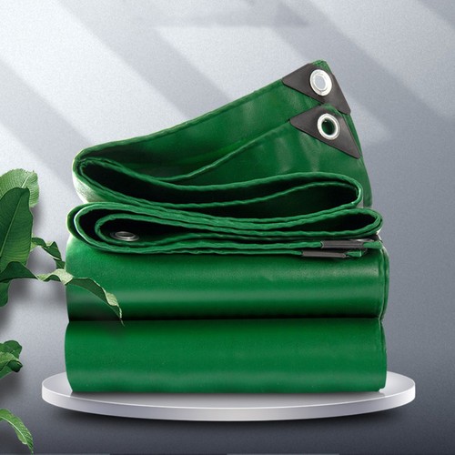 Heavy Duty Truck PVC Tarpaulin Waterproof Rain Cover Ground Camping ...