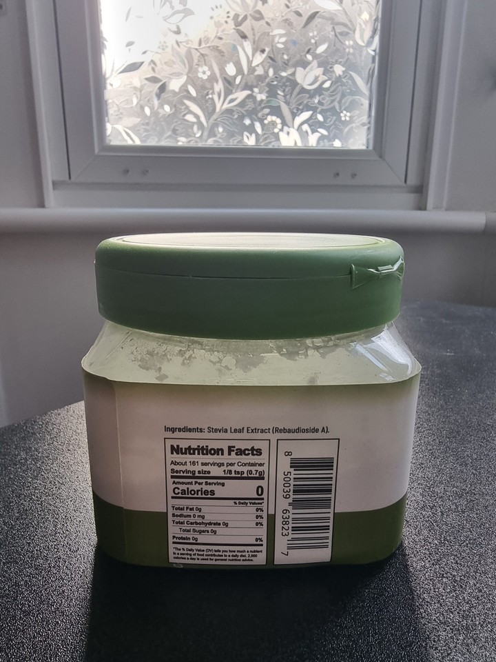 Pure Raw Stevia 113g Health Garden Opened But Never Used | eBay UK