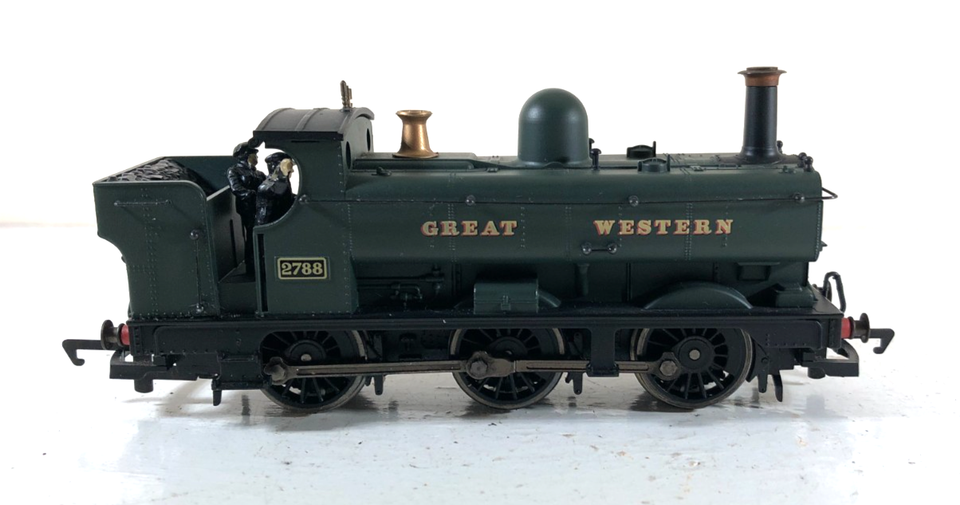 Hornby China R2006 GWR Green 2788 Steam Locomotive 0-6-0PT OO Fireman ...