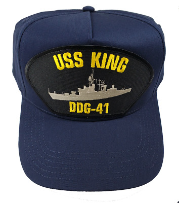USS KING DDG-41 Ship Hat - Navy Blue - Veteran Owned Business | eBay