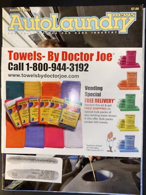 Auto Laundry Car Wash Detailing Industry Magazine August 2011 | eBay