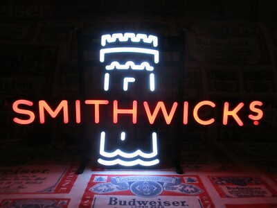 NEW VTG 2016 GUINNESS SMITHWICK'S IRISH ALE BEER LED PUB LIGHT BAR SIGN ...