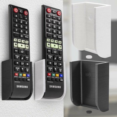 Remote Control Holder Wall Bracket for Samsung TV Television AA59 ...