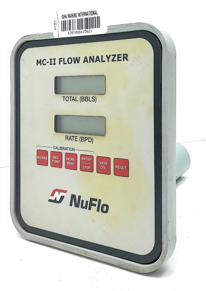Nuflo MC-II Flow Analyzer MC-361424 | eBay