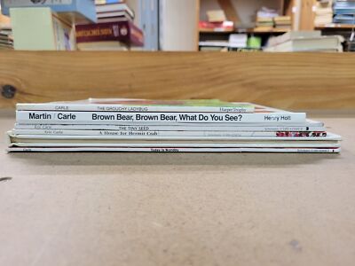 Lot of 7 ERIC CARLE Picture Books for Children's Kid Paperback ...