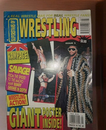 UK Wrestling Magazine Superstars OF Wrestling | eBay