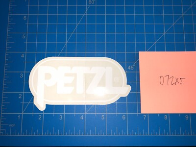 Petzl White Sticker/Decal Climbing Outdoor Hiking Backpacking. 072 | eBay