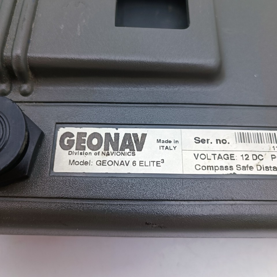 GEONAV 6 Elite Marine Chartplotter GPS Navigator Navionics | eBay