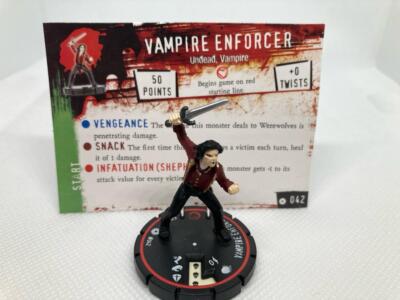 Collectible HorrorClix Figure with Card Vampire Enforcer | eBay