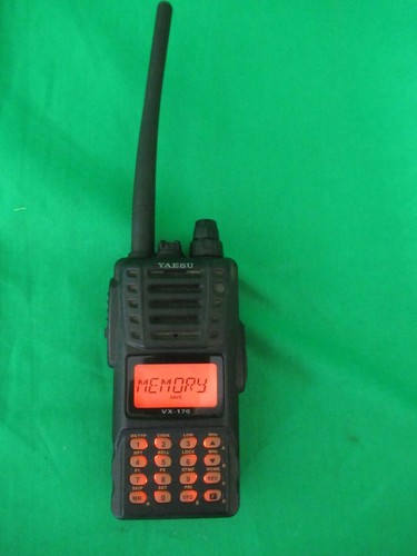 Yaesu Vertex VX-170 2 Meter Handheld Ham Radio Amateur VHF Transceiver ...