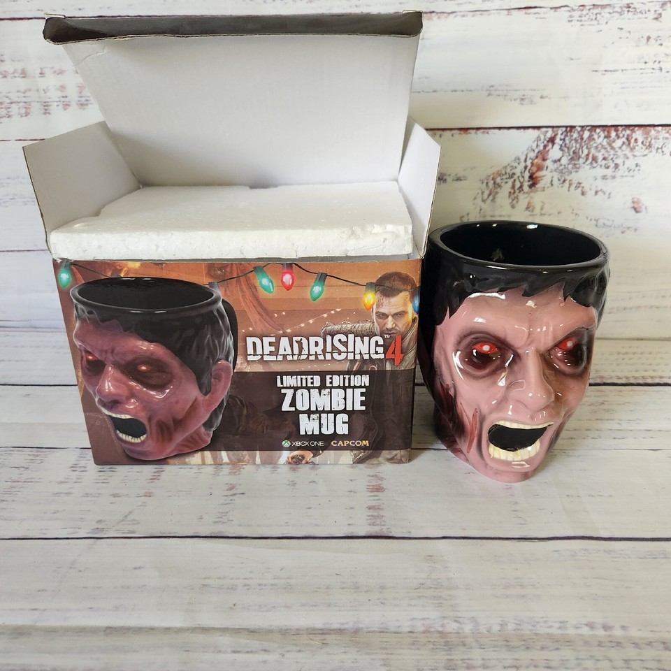 Dead Rising 4 Limited Edition Zombie Coffee Cup Mug XBox One Capcom ...