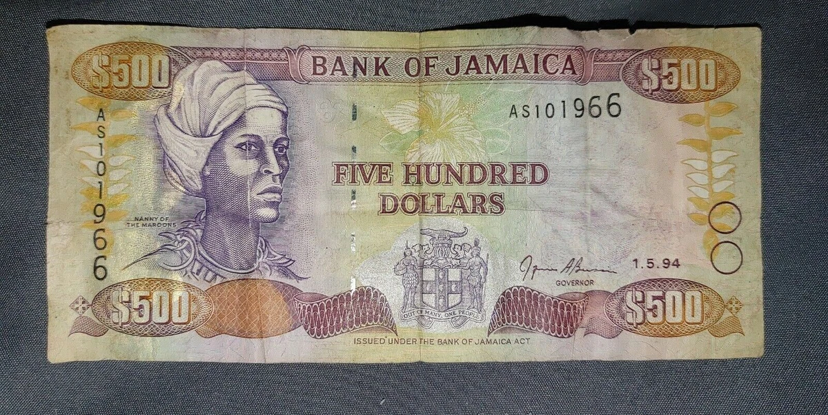Jamaican Money 500