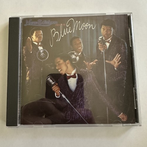 New Edition - Under The Blue Moon (CD, 1986, MCA Records) Doo-Wop Cover ...