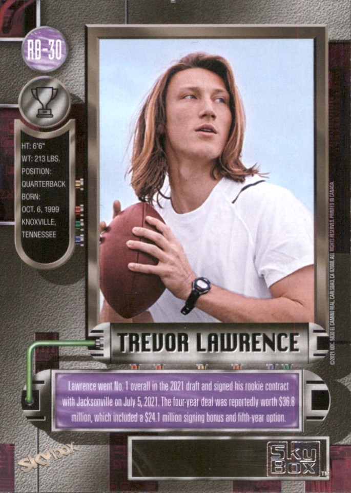 2021 Metal Universe Champions '97-98 Retro #RB30 Trevor Lawrence | eBay