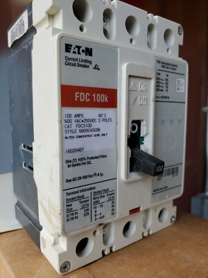 Eaton/Cutler Hammer Circuit Breaker FDC3100 | eBay