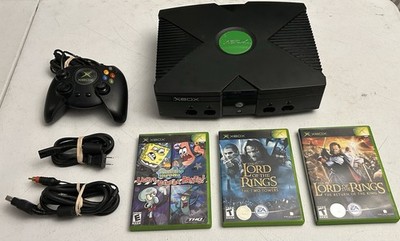 Original Microsoft Xbox Console Bundle With 4 Games | eBay