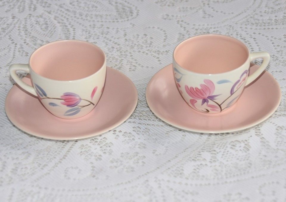 Stunning 1940/50/60s Crown Devon Deco Karen Pattern Large Coffee/Tea ...