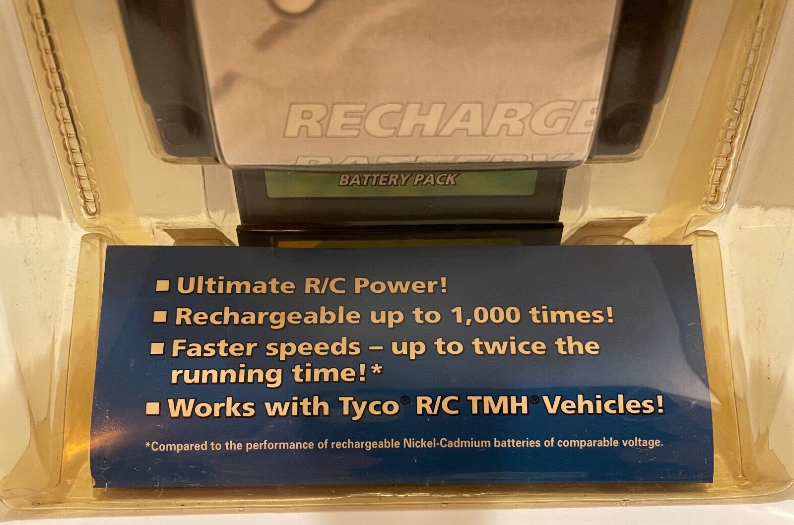 TYCO RC TMH Flexpak NiMH Battery & Charger 33005 0910g1 for sale online ...